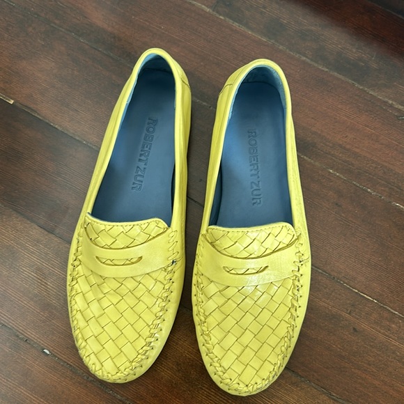 Robert Zur | Shoes | Robert Zur Braided Leather Loafers Size 8 | Poshmark
